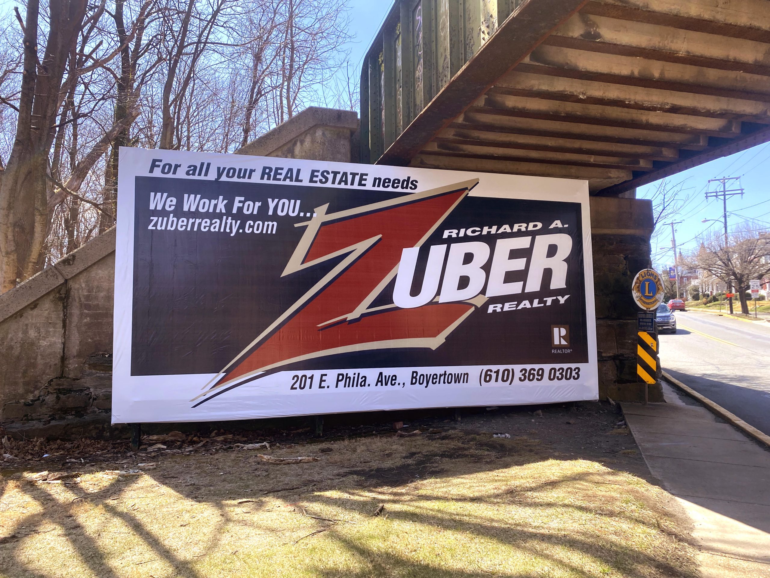 We're on a Billboard! - Zuber Realty